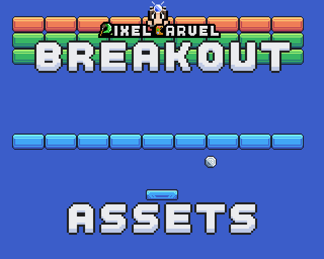 Pixel Breakout Assets by PixelCarvel