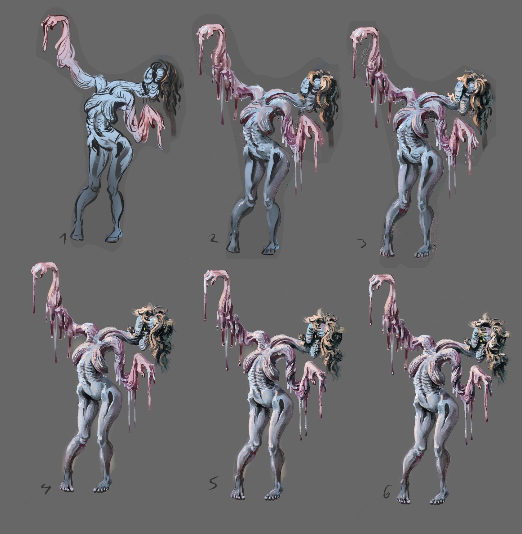In the Flesh - new creepy monster designs - Abandoned Monsters DEMO by ...