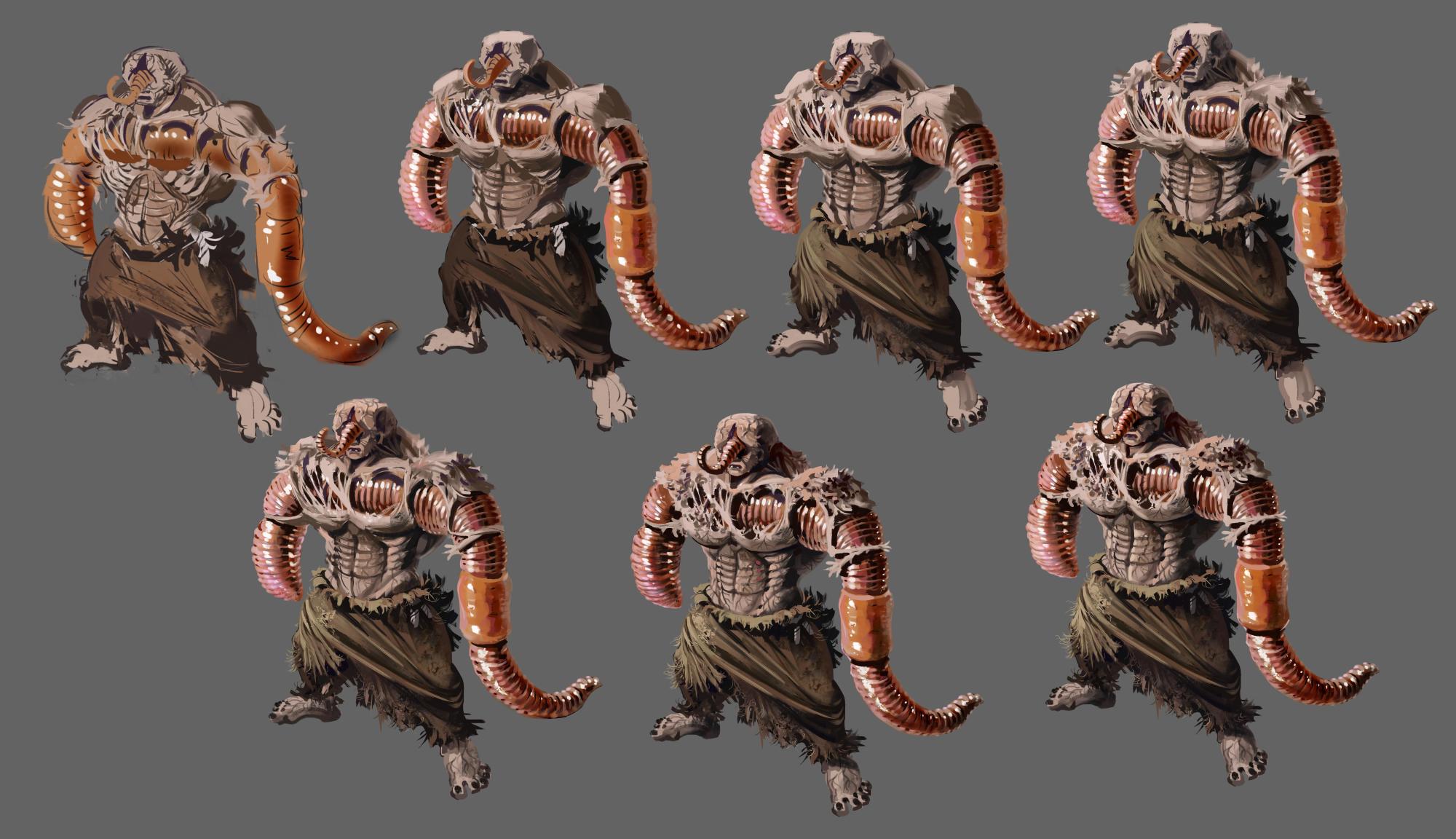 In the Flesh - new creepy monster designs - Abandoned Monsters DEMO by ...