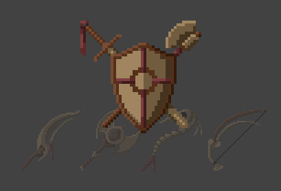 Necromancy Weapons And Armor (Pixel-Art) by Scracho