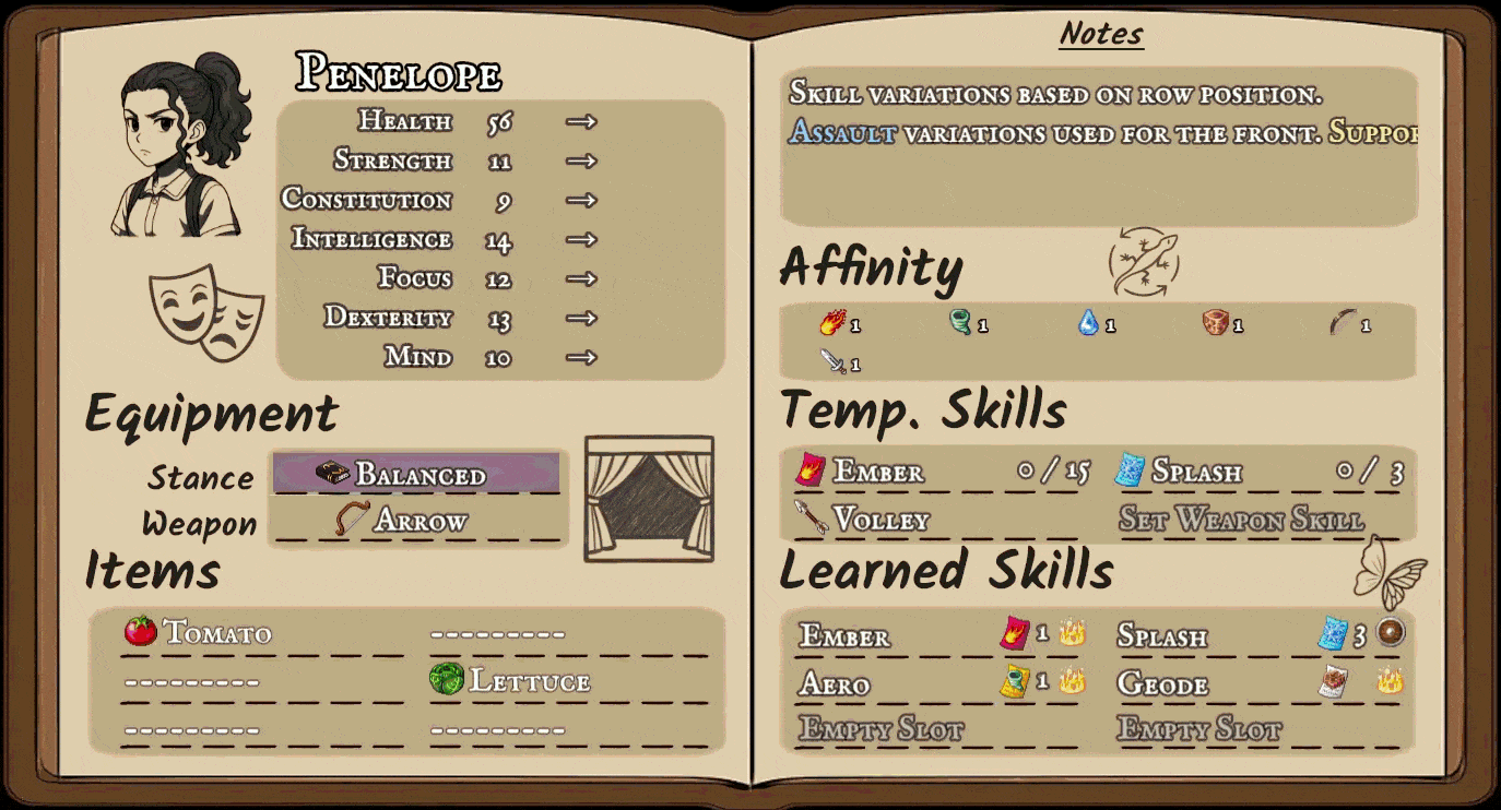 Dev Log 06/02/26: Talent Pathways, Talent Names, and Looking Ahead ...