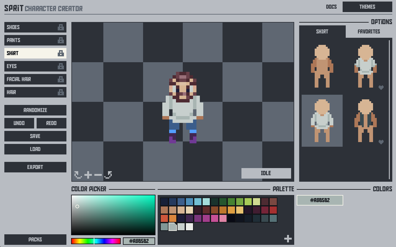 Sprit - Pixel Character Creator by Ranitaya Studios
