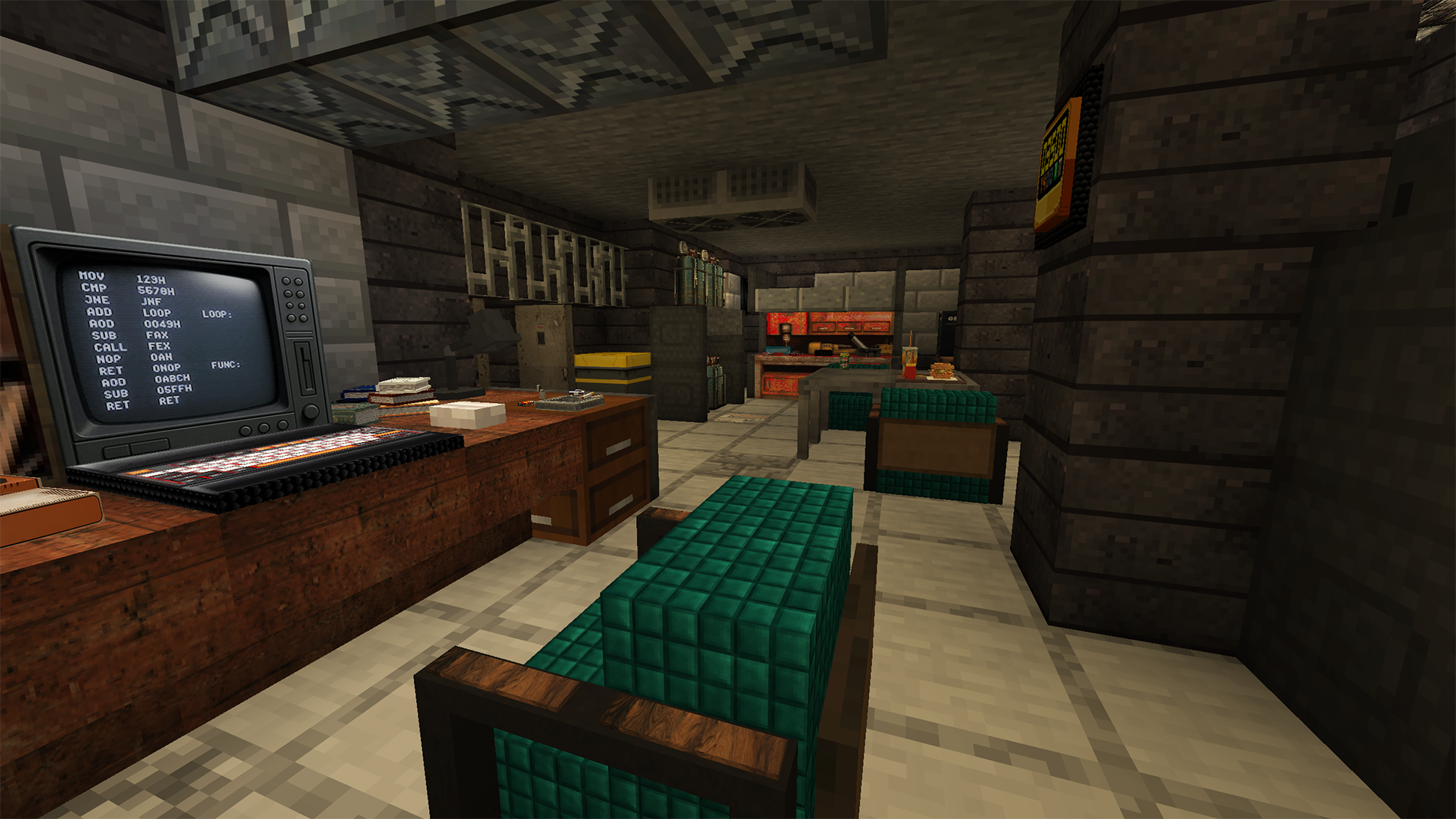 Hopelight City Hospital - Minecraft cyberpunk map : Anachronox ...