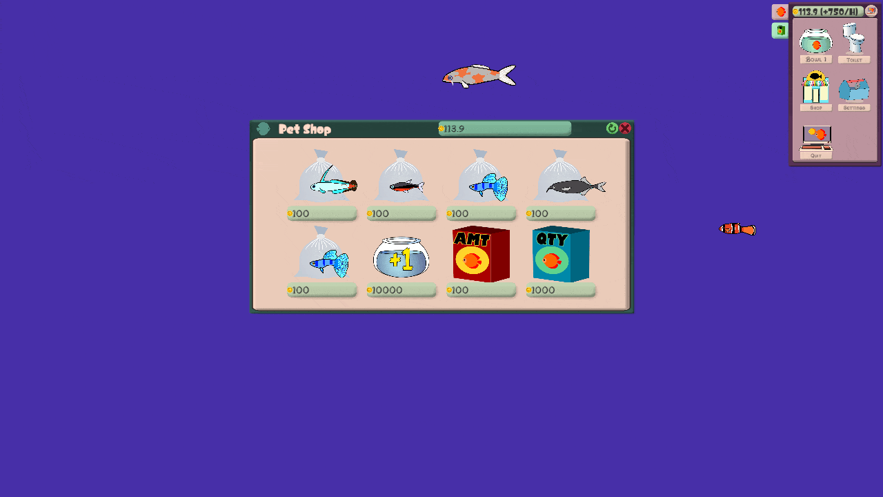 Devlog #9 - Quality Of Life - Desktop Aquarium by Ypsilon
