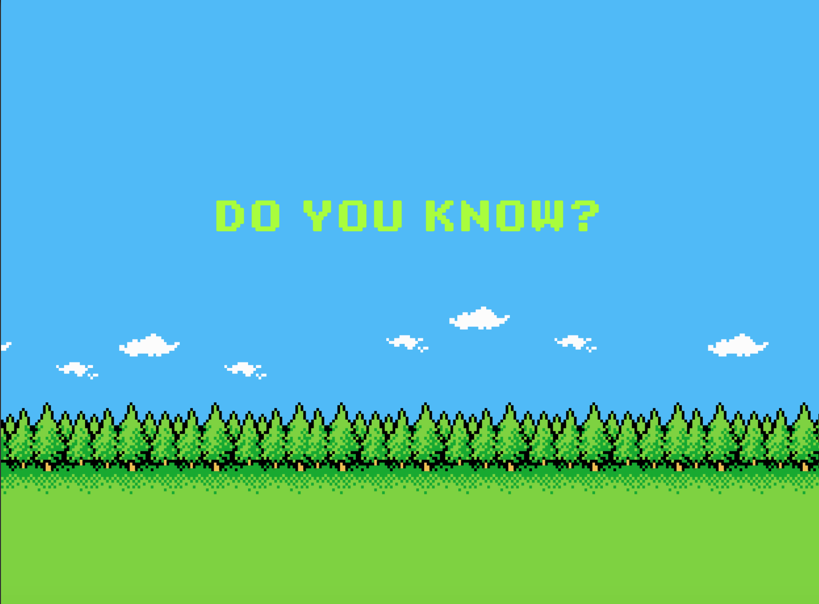 Do You Know? by patygames