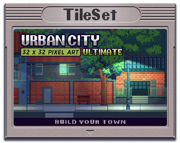 Update 2 – Prototype Character Added - Urban City Tileset – Ultimate ...