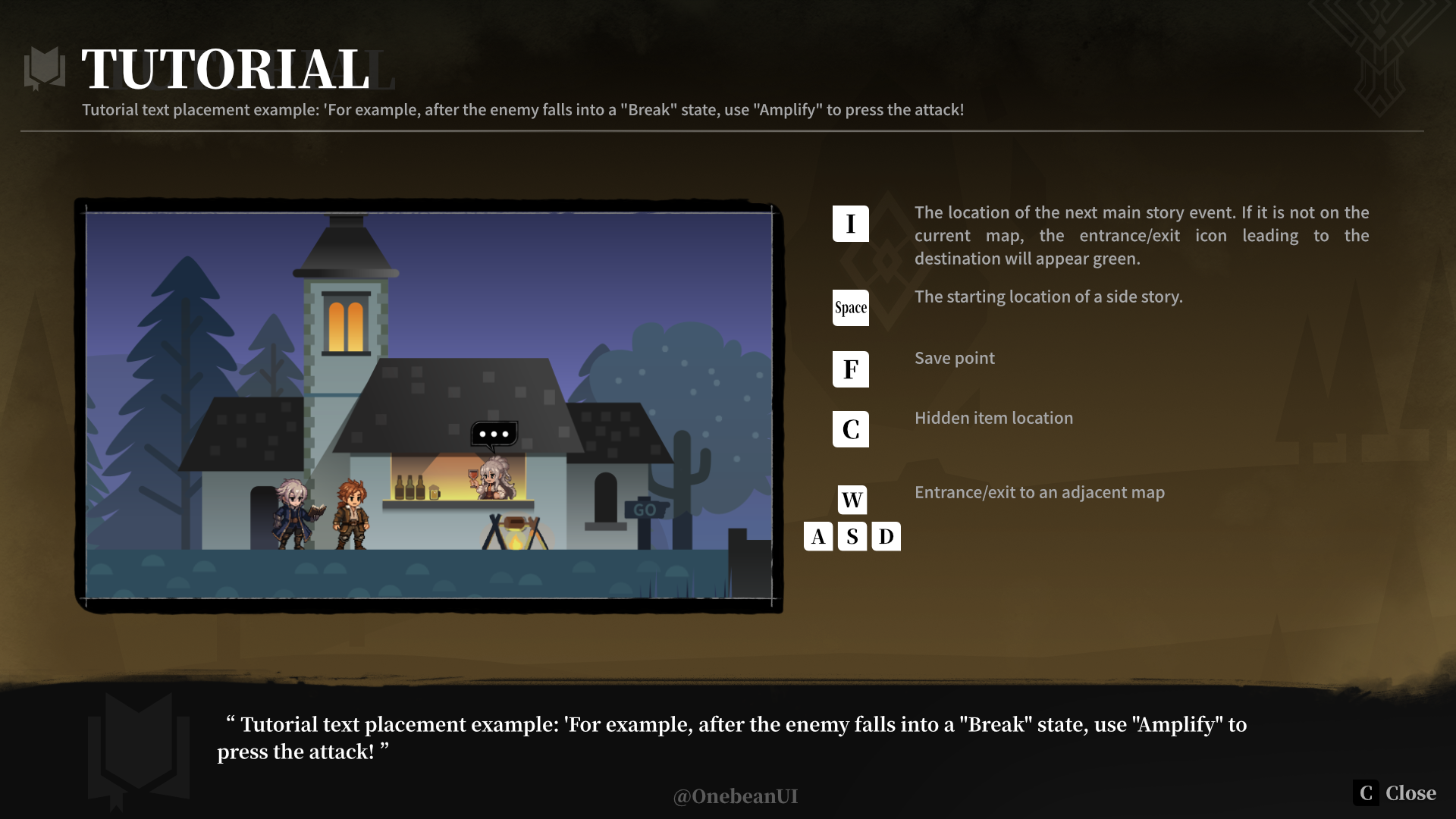 CodePath Development Update #1 - Ink Style RPG UI Kit(FREE) by OnebeanUI