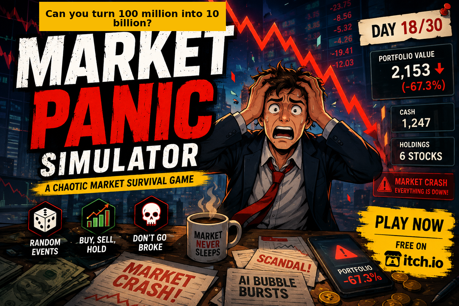坐庄风云 · Pump & Dump Tycoon by liy221062-svg
