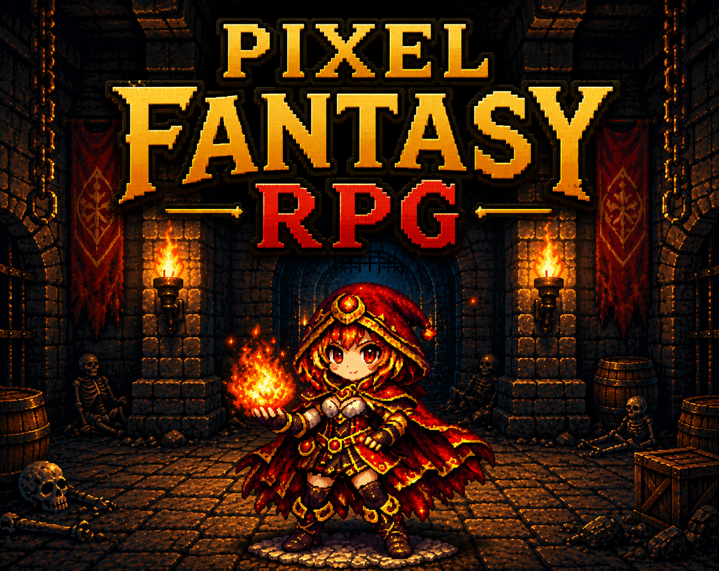 Plus Content Added - Pixel RPG Fantasy by LootDev