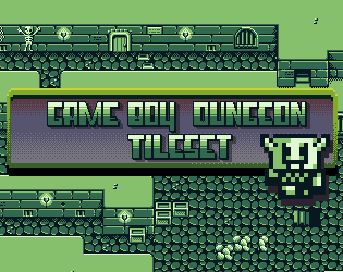 GB Studio Dungeon Tileset 8x8 by Rekkimaru