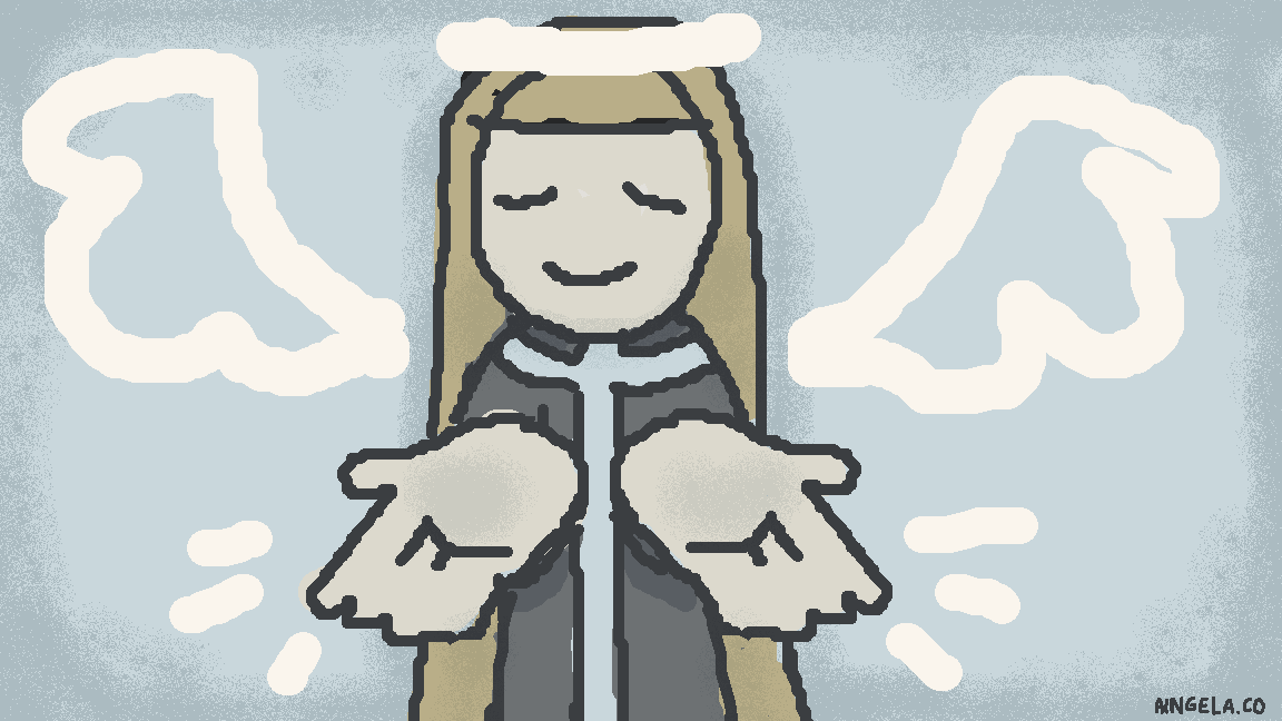 The Angel inside the static by ChiCHaaa