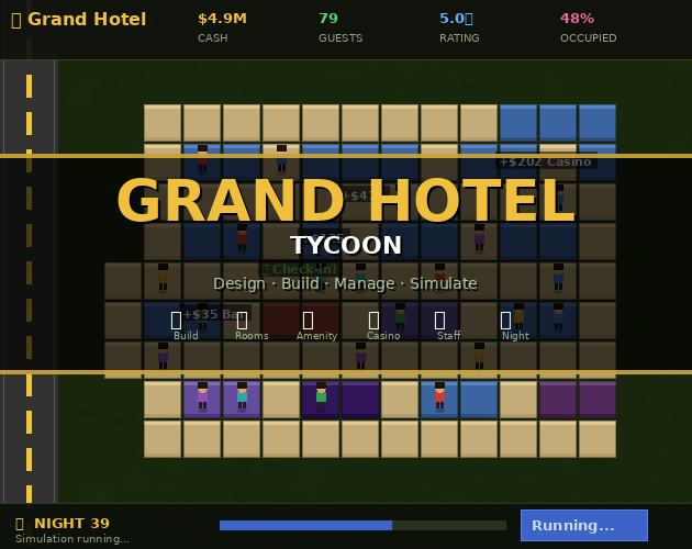 Grand Hotel Tycoon is now live on itch.io! - Grand Hotel Tycoon by ...