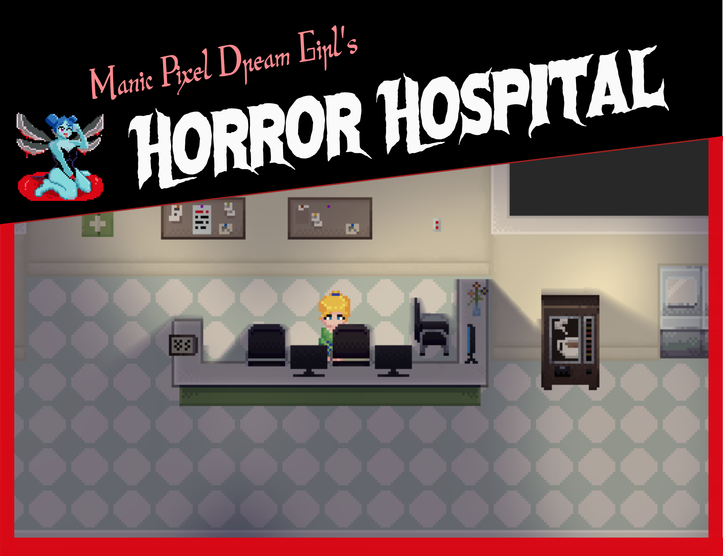 CT Room Added - Horror Hospital Tileset by ManicPixelDreamGirl