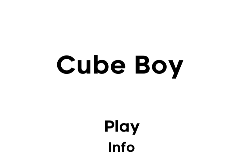 Cube Boy by BenBonk