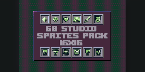 GB Studio Sprites 16x16 by Rekkimaru