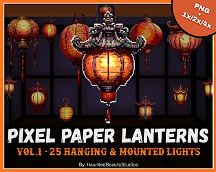 Pixel Horror Overlay Pack – 120+ VFX (Glitch, Blood, Screen Effects ...