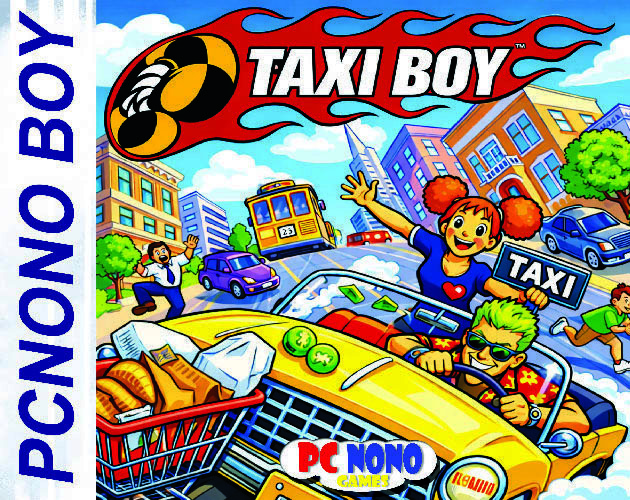 Major update, more color and better graphics - TAXI BOY for GameBoy ...