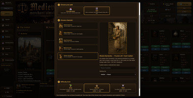 Medieval Merchant Simulator v0.50 — The Serf Path, Dark Roads, and the ...
