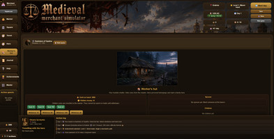 Medieval Merchant Simulator v0.50 — The Serf Path, Dark Roads, and the ...