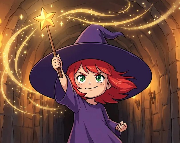Ember & the Cavern of Numbers by EganCross