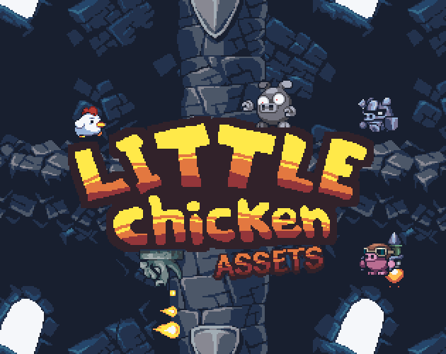 Little Chicken : Abandoned Castle Assets by Alb_pixel Store