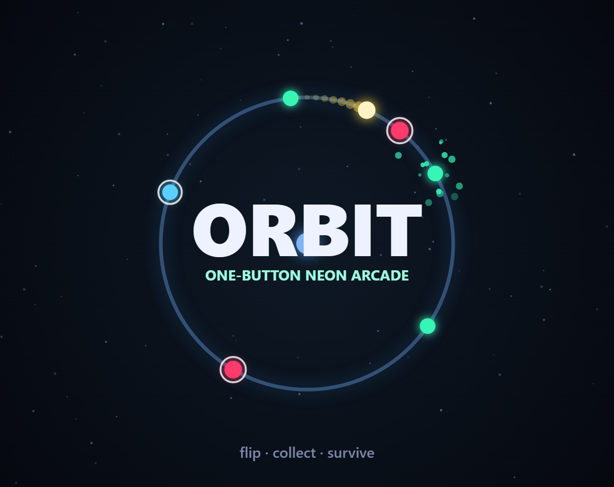 ORBIT is out — a one-button arcade game in a single HTML file - ORBIT ...