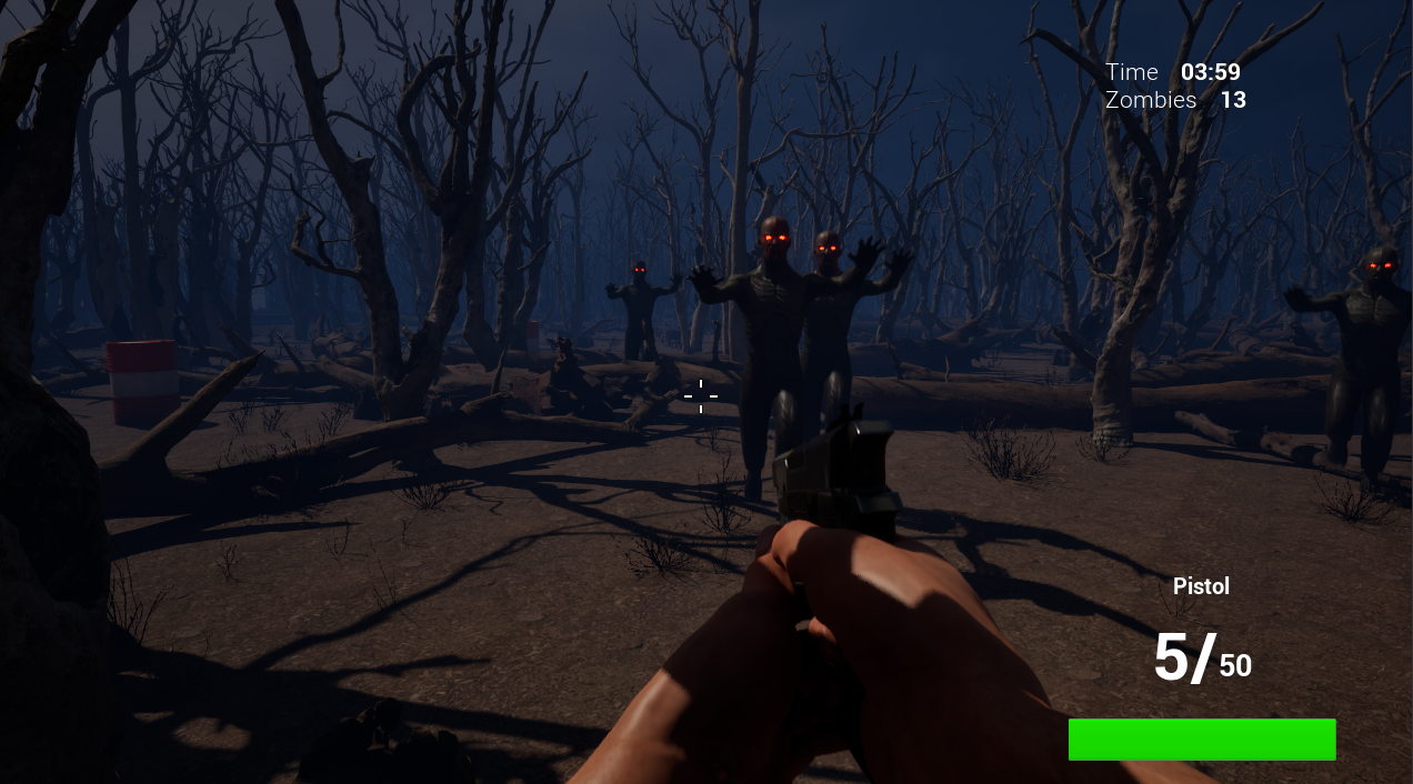Fps Zombie game by Antoine Doljac