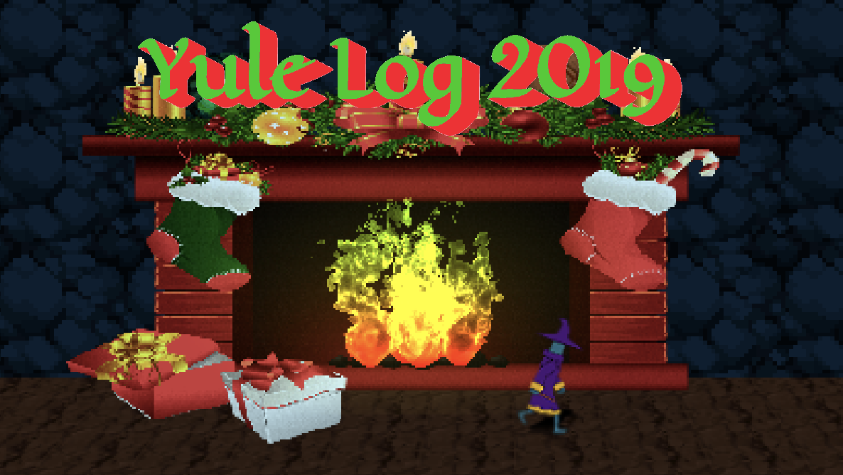 Yule Log for 2019 by kindeyegames