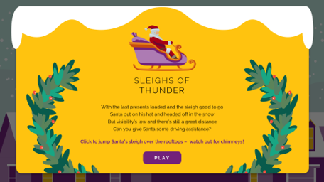 Santa Saves Synapcity by synapsiscreative for PowerPoint Game Jam - itch.io