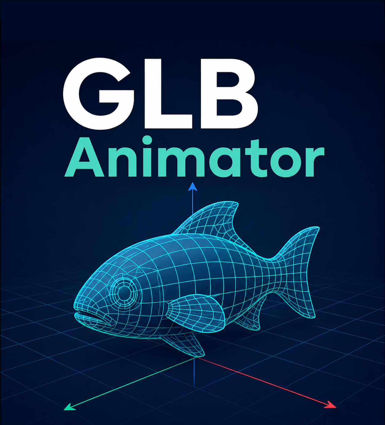 Skeleton and bones - GLB Animator for 3D models by Jonasz O.
