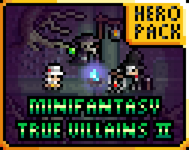 Minifantasy 😈 True Villains II by Krishna Palacio