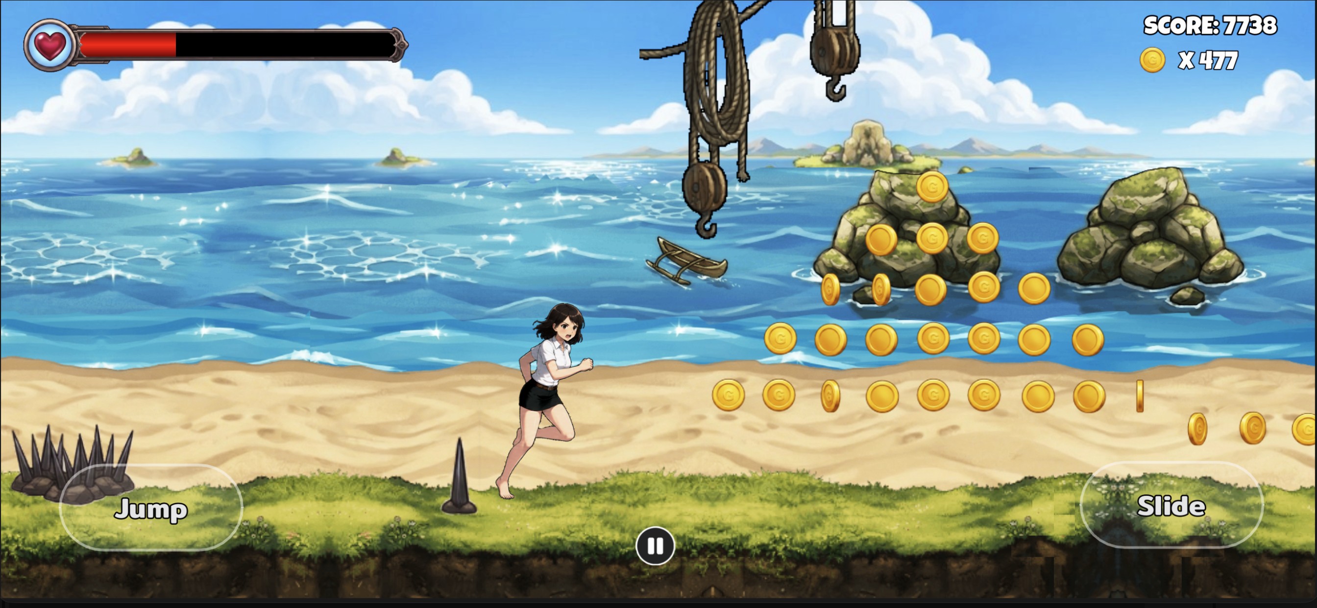 Update of my "Simple Old School 2D Runner game" (new version) - Release ...