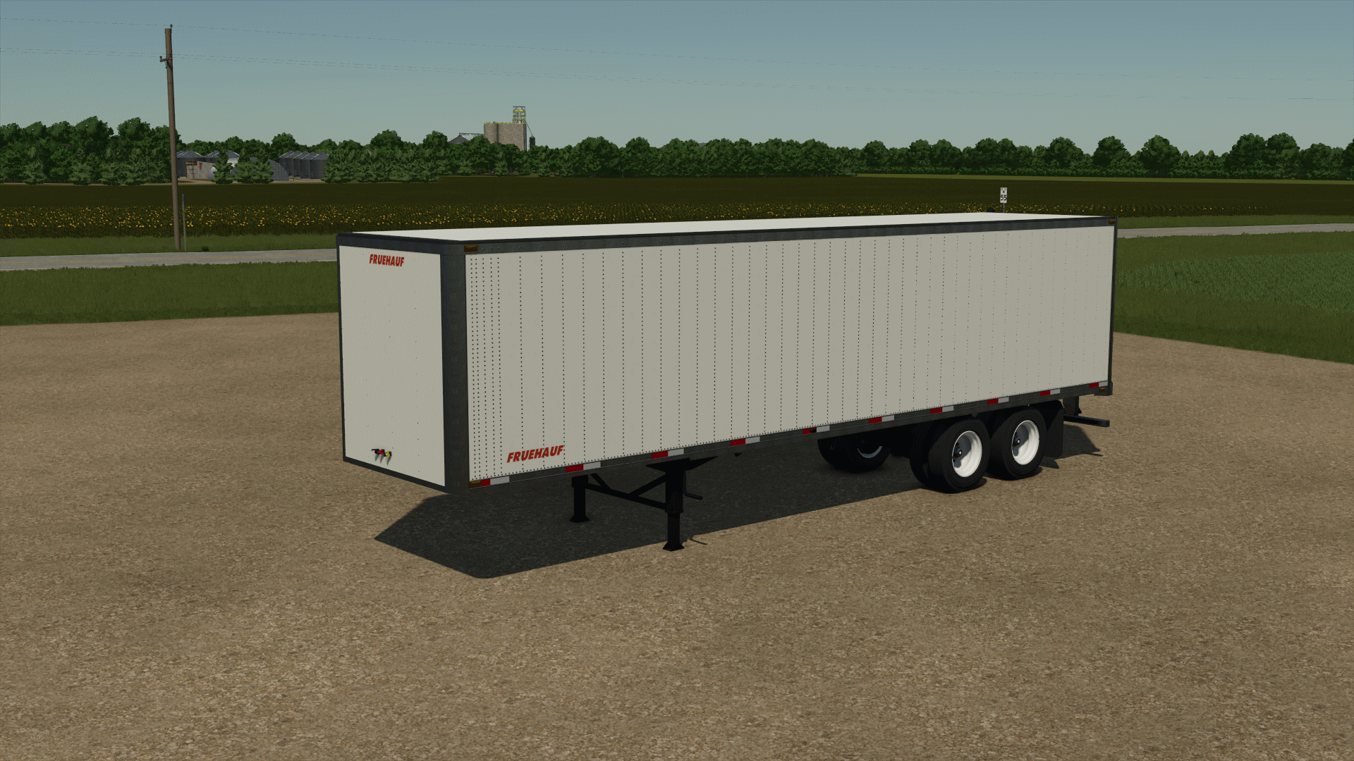 Fruehauf Van Trailer sprayer trailer by OS Farms