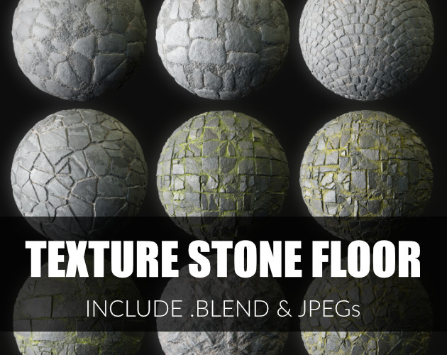 Materials Stone Floors by JulioVII