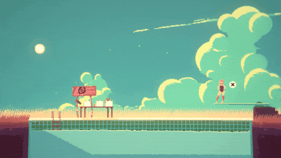 Pool Diving by Space Cat Studio, Michael C. II, Will Canc