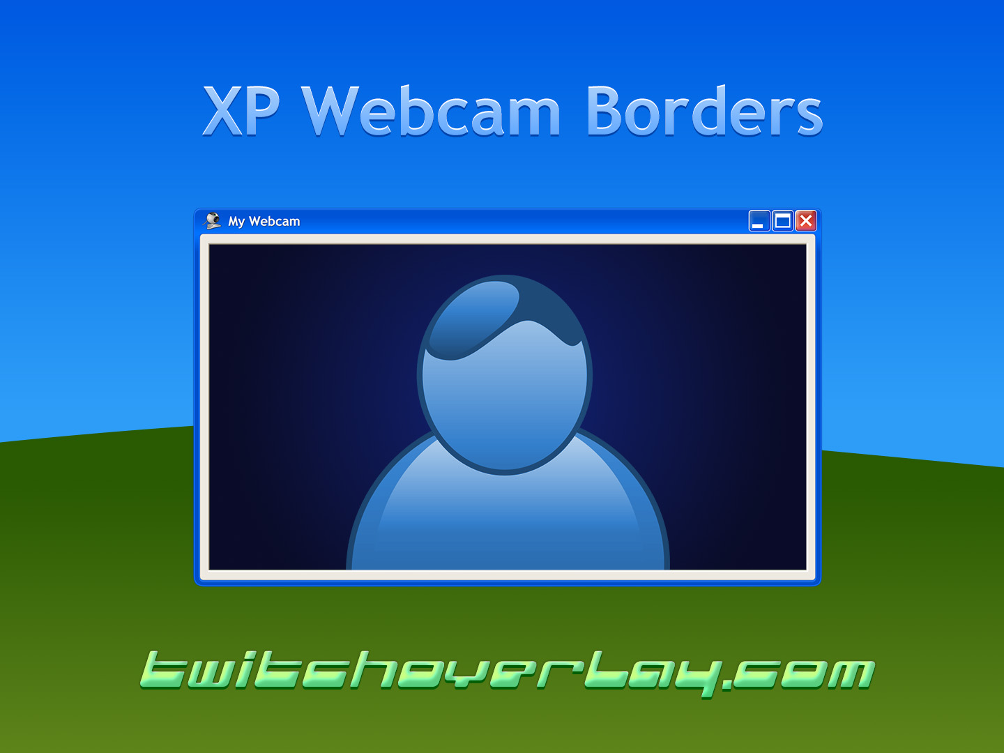 Windows XP Webcam Border by Twitch Overlay