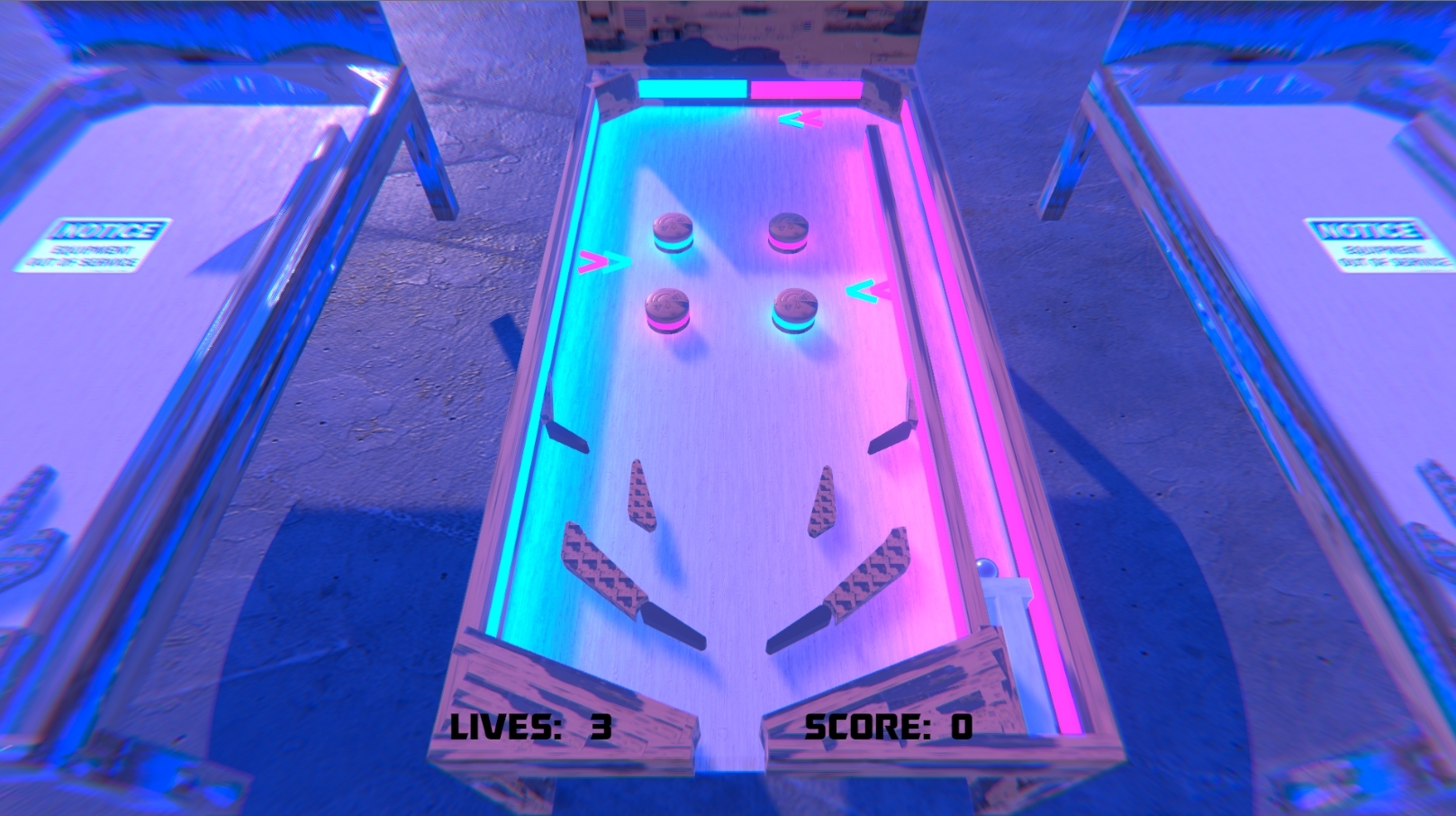 Neon Pinball by Skilleed