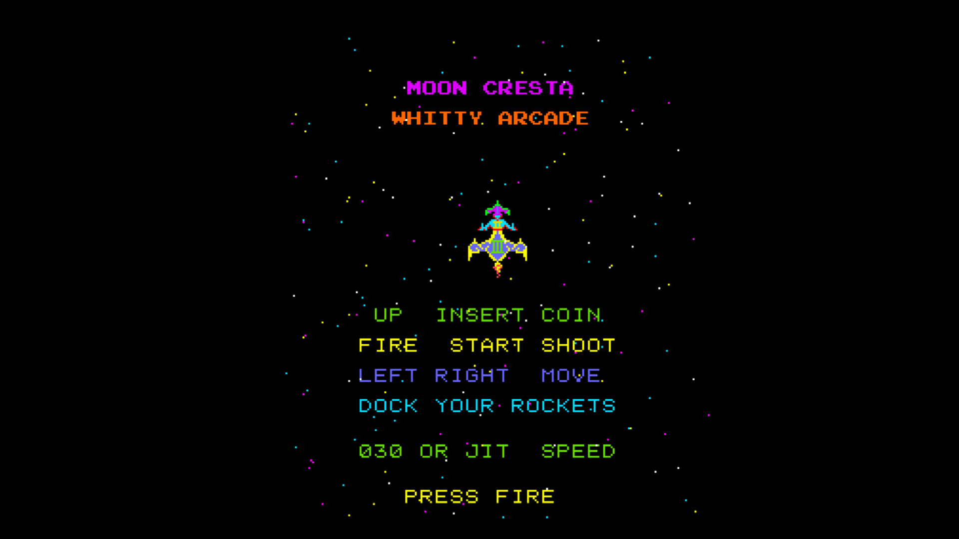 Moon Cresta - Amiga by CrownParkComputing
