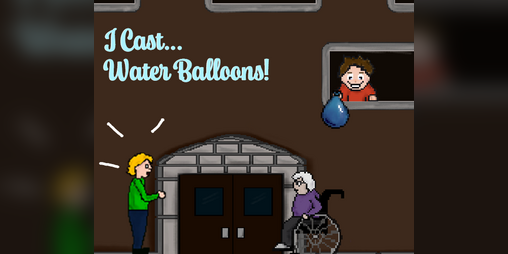 I Cast Water Balloons by faerally