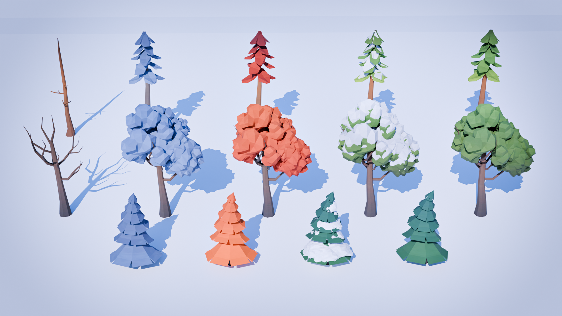 Low Poly Nature Asset Pack by Chromoxi