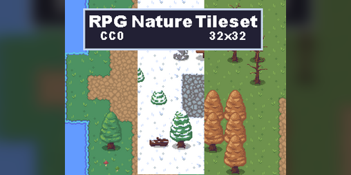 RPG Nature Tileset - Seasons by Stealthix