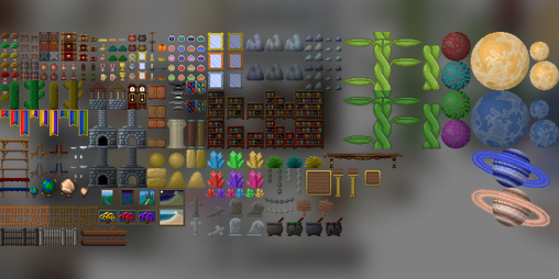 Decoration Sprite Sheet by simon13666