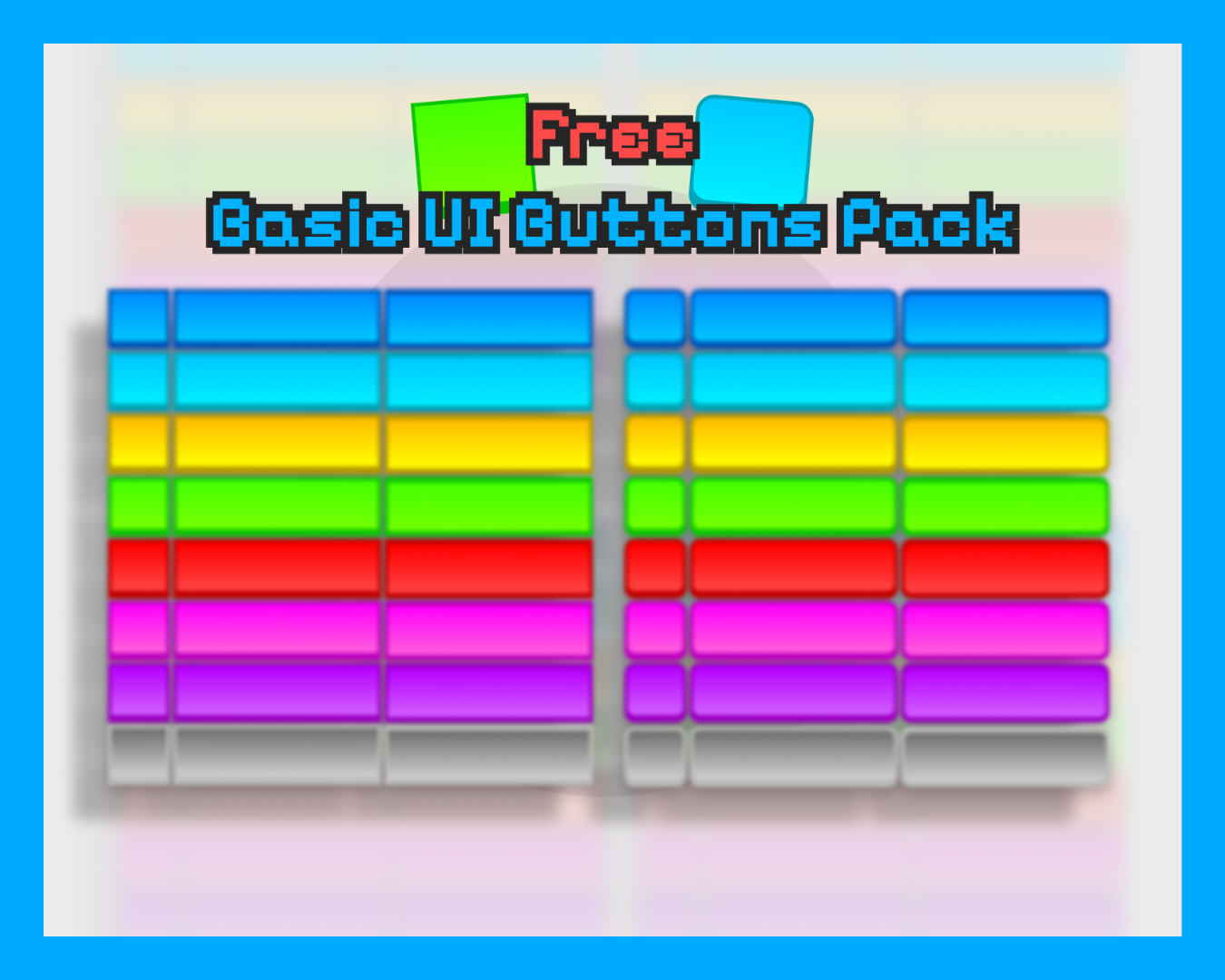 Free Basic UI Buttons Pack by Eeeysh