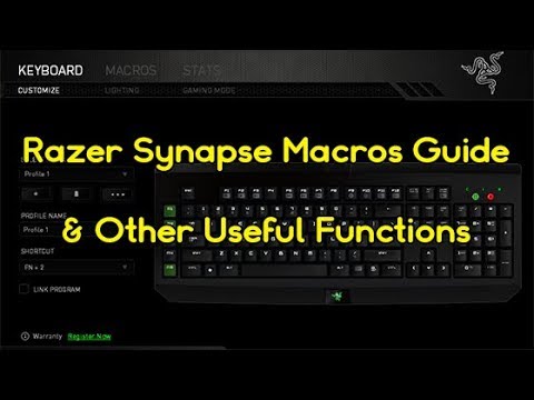 Razer Keyboard Macros - Macro Utility for Popular Games - itch.io