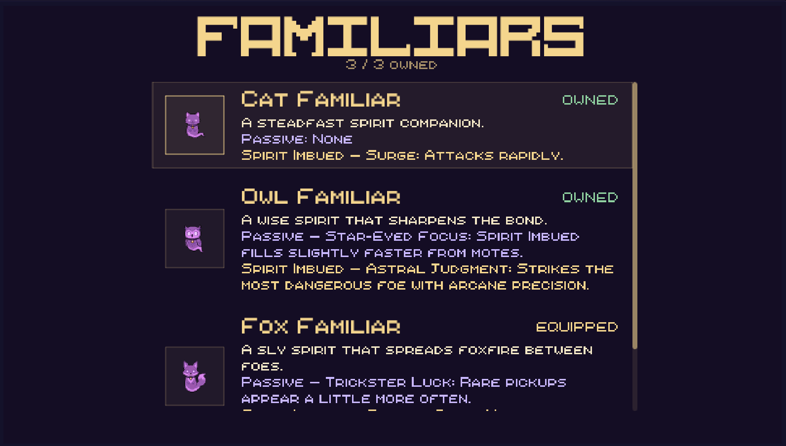 Update 1.10.0 - Familiar Frenzy by CocolitoCollective