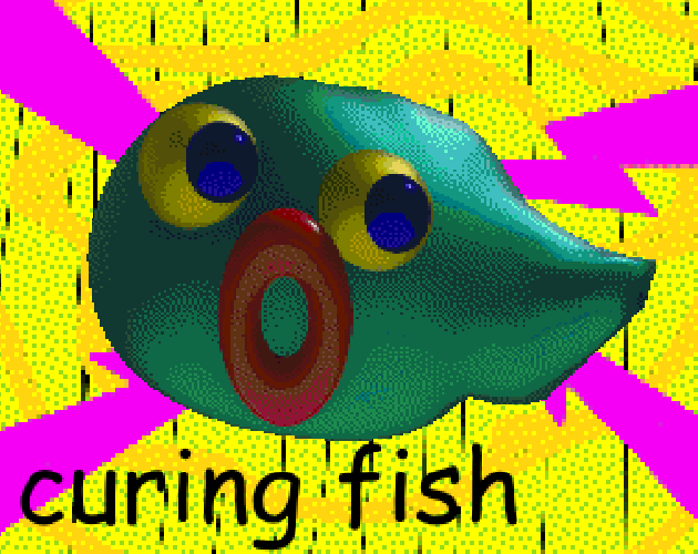 the curing fish by orangecreem