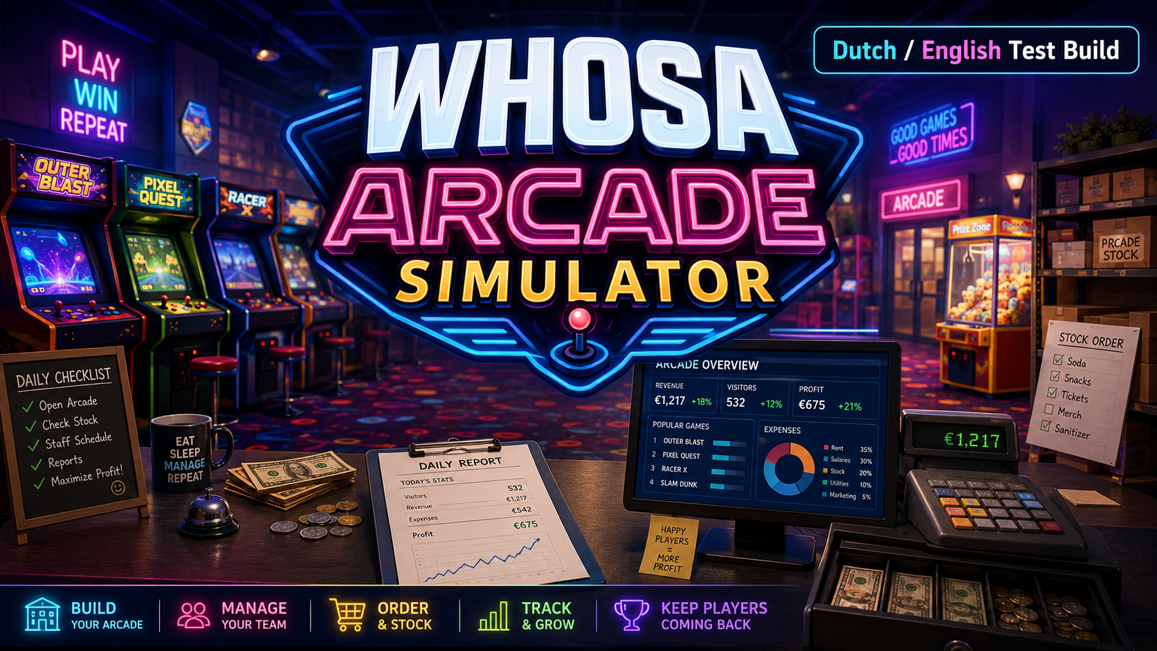 Whosa Arcade Simulator v13V — Dutch / English Test Build - Whosa Arcade ...