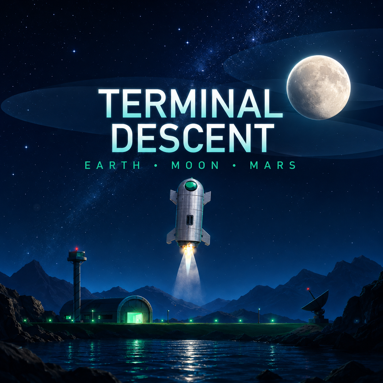 Terminal Descent - Starship by Viktor7745