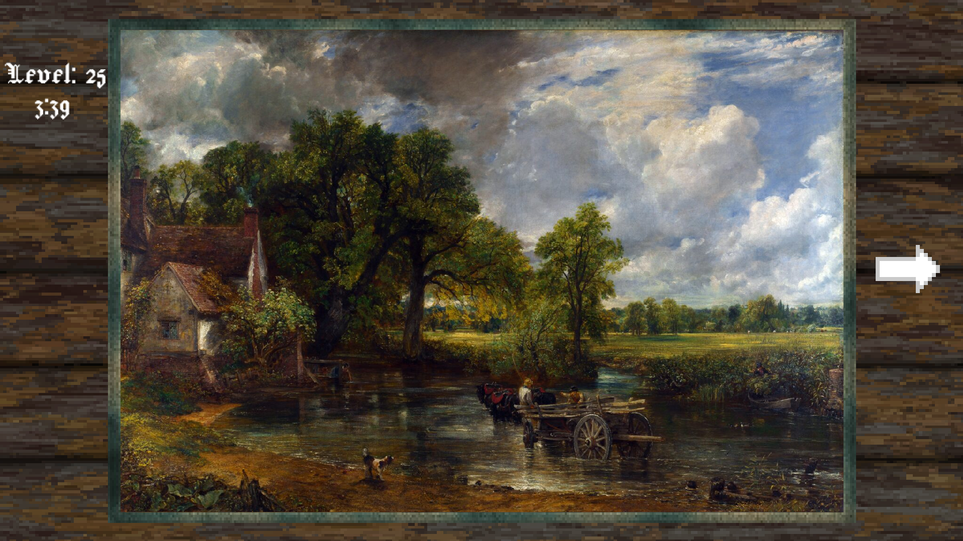 A game about medieval things and John Constable painting! - Release ...