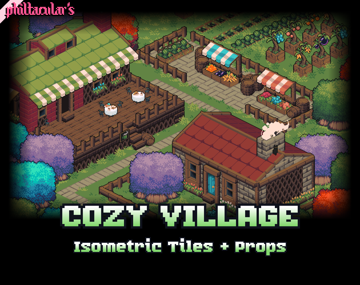 Cozy Isometric has been Updated! - Cozy Village Isometric Assets by ...